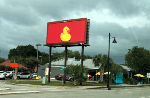 Yellow Duck Billboard Marketing Campaign Appears Nationwide | Adams ...